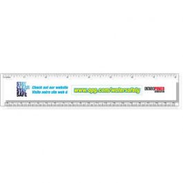 .020 Clear Plastic Rulers, Digital 4CP + white. Square corners | ArtechPro - Manufacturing ...