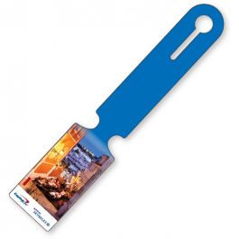 White Vinyl Plastic Econo Luggage Tag (1.625" x 8.44"), Digital 4CP ...